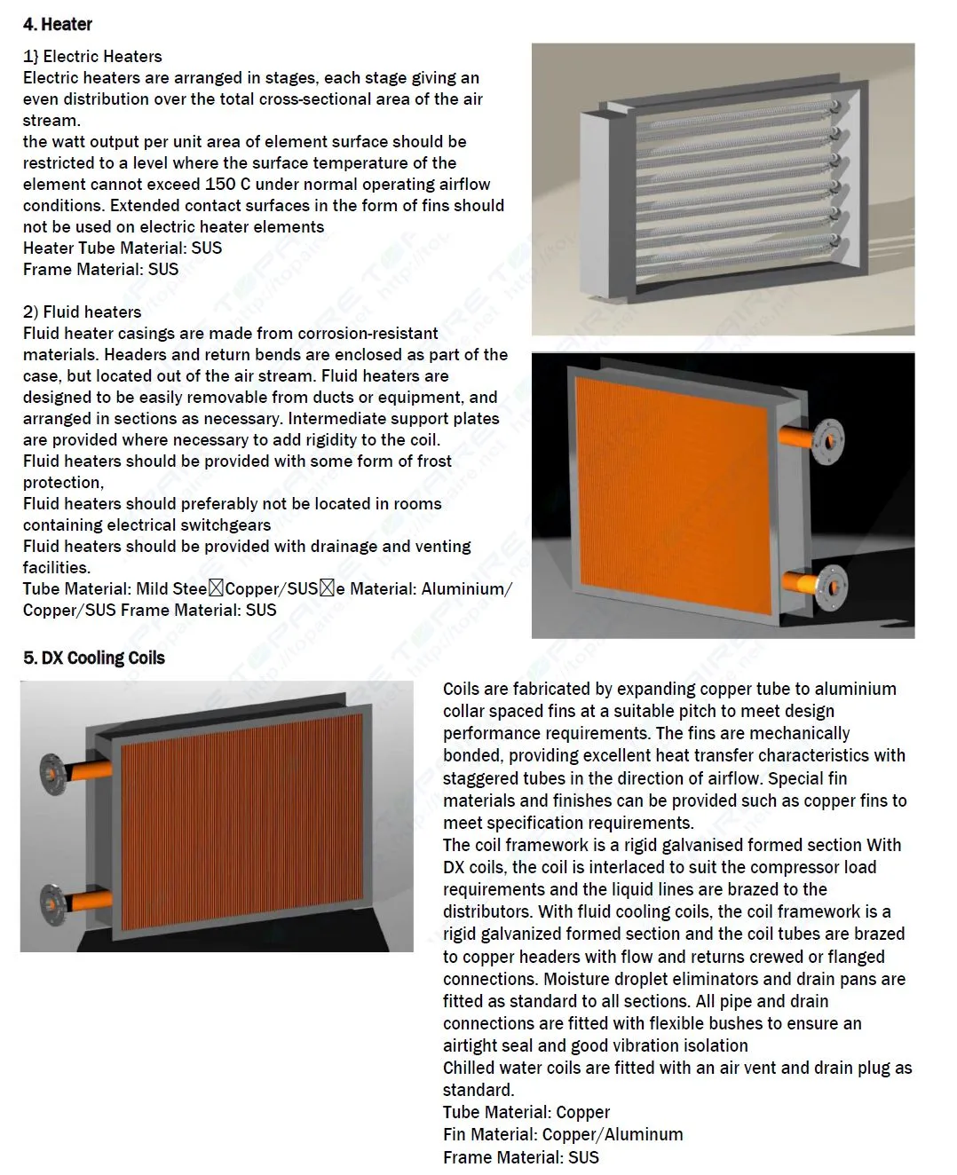 Marine Chilled Water AHU