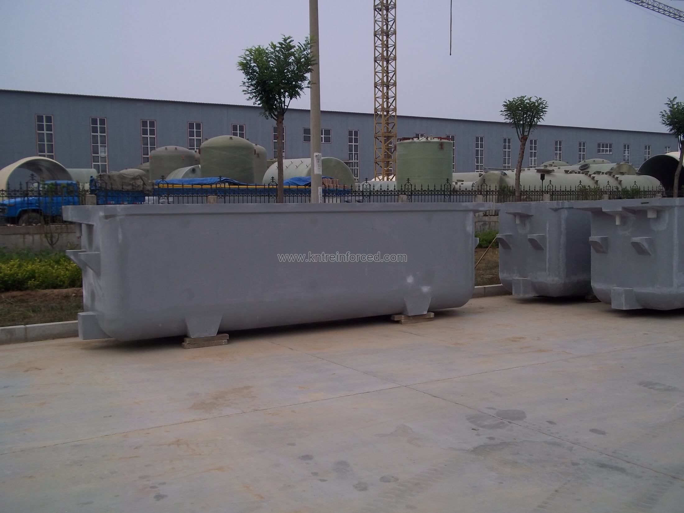 Polymer concrete cell, copper electrolytic cell, electrolyte anti ...