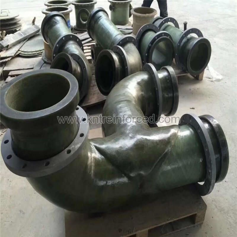 GRP Tee with different type of joint end, Hand layup manufacturer of ...