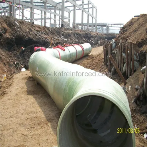 manufacturer of RTRP large diameter pipe with mortar layer, to increase ...