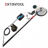 Electric Solar Photovoltaic Panel Cleaning Tool With Extension Pole