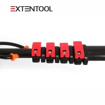 Electric Solar Photovoltaic Panel Cleaning Tool With Extension Pole