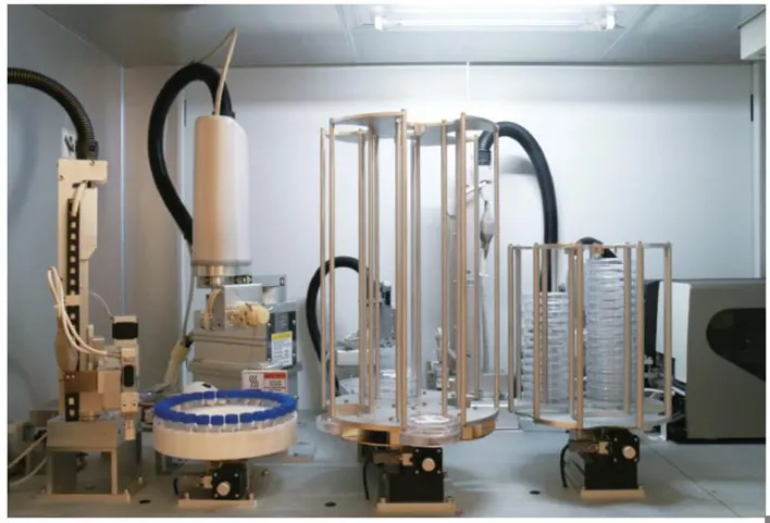 A landmark solution-Microbial sample processing intelligent robot system