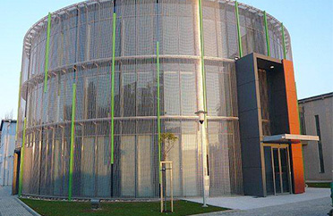 Building Wedge Wire Screen for Interior and Exterior Walls