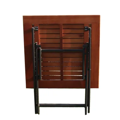wood foldable table