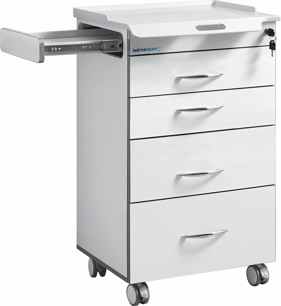 Medical Standard Dental Cart Green Material Mobile Cabinet Popular ...