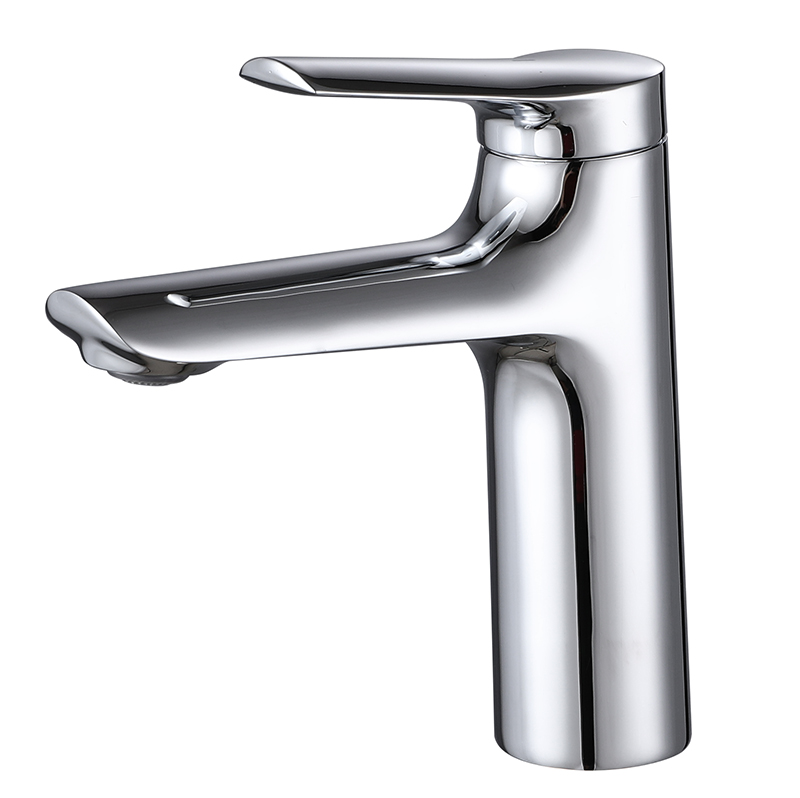 Single-Lever Brass Basin Round Mixer-F103C