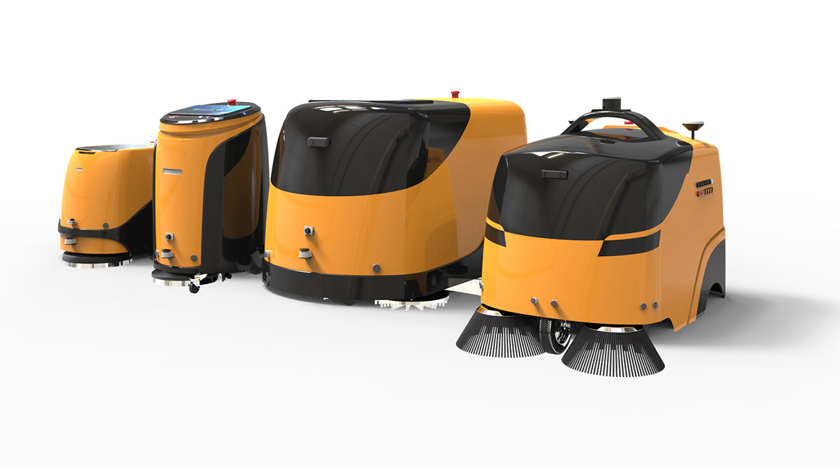 Unmanned cleaning vehicle