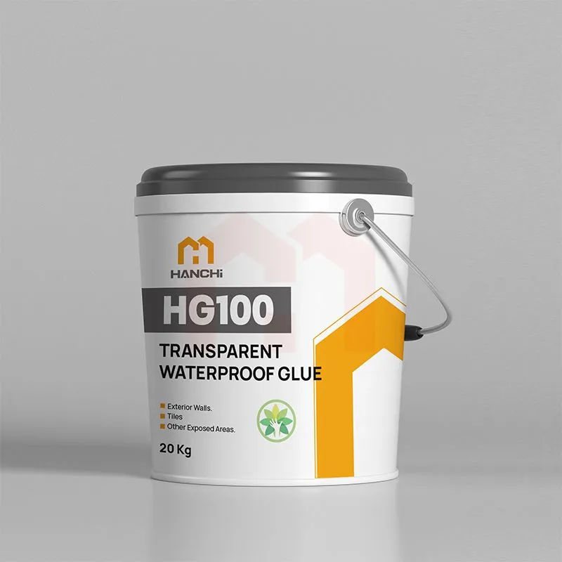 Transparent waterproof glue