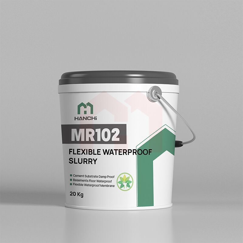 Flexible waterproof slurry