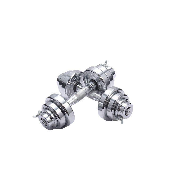 Electroplating Chrome Adjustable Dumbbell