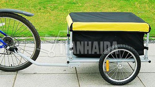 Camper Enclosed Steel Frame Bicycle Bike Cargo Trailer RC-BT-01