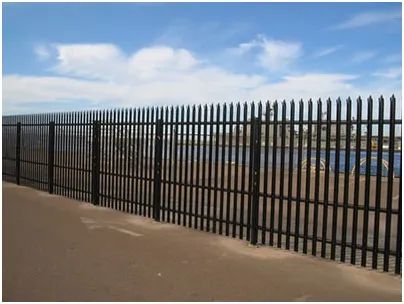Palisade fence