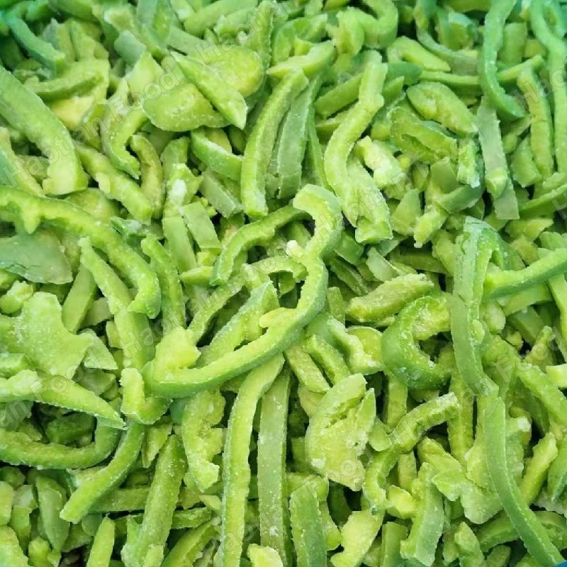 IQF Green & Red & Yellow Pepper dices and slices