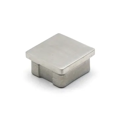 Stainless steel inox tube cap