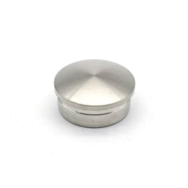 Stainless steel inox tube cap