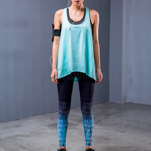 Gradient Print Legging