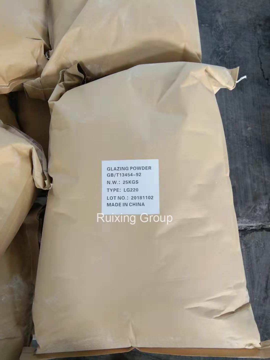 GLAZING POWDER