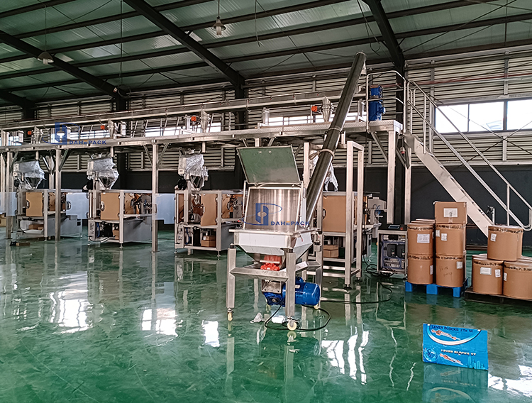 Rotary doypack bag powder filling machine