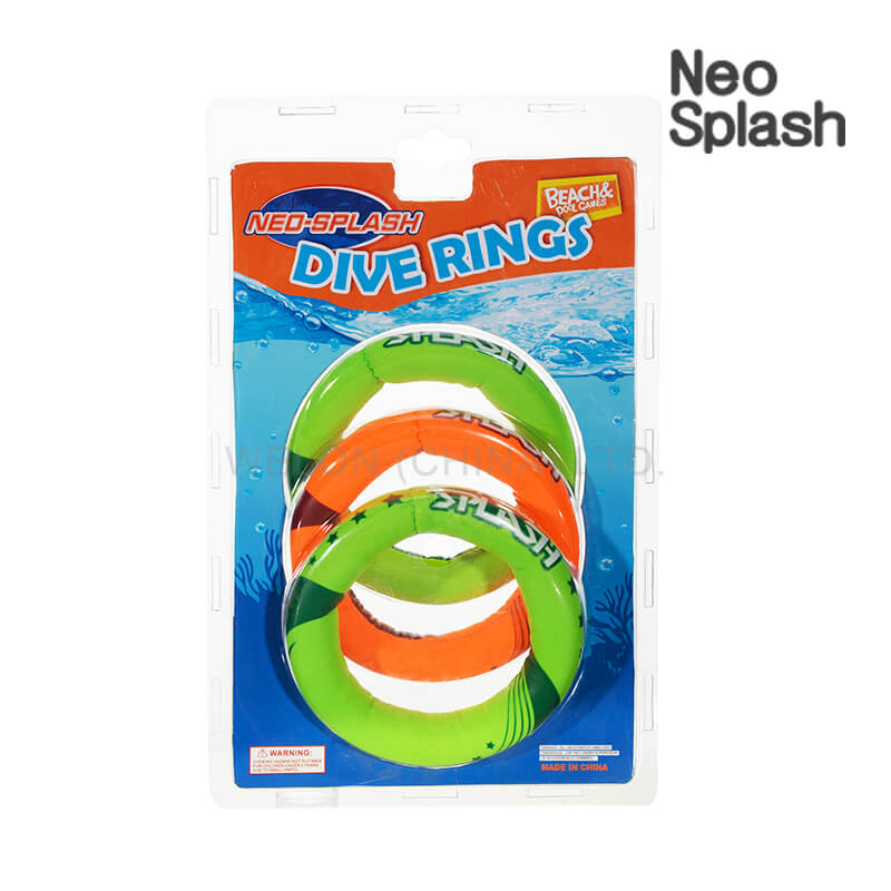 Customized color Diving Rings Toys
