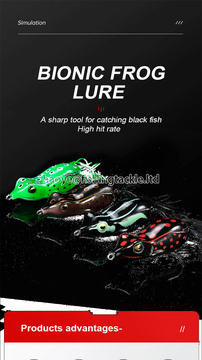 Bionic frog lure
