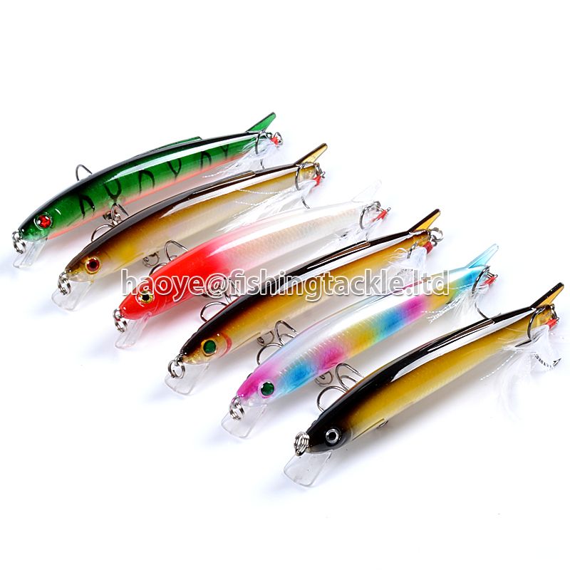 Bait pseudo-laser Minnow bait, bionic bait, feather hook