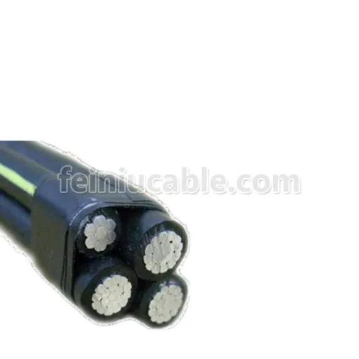 Quadruplex Service Drop, Quadruplex Aluminium Conductor