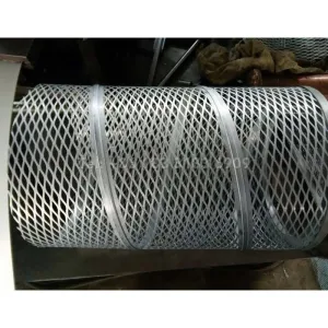 Expanded Metal Spiral Tube Making Machine