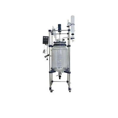 100L Jacketed Glass Reactor