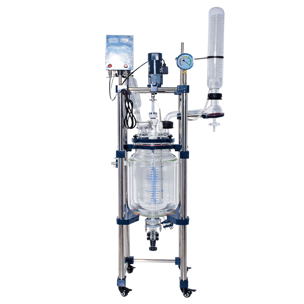 30L Jacketed Glass Reactor