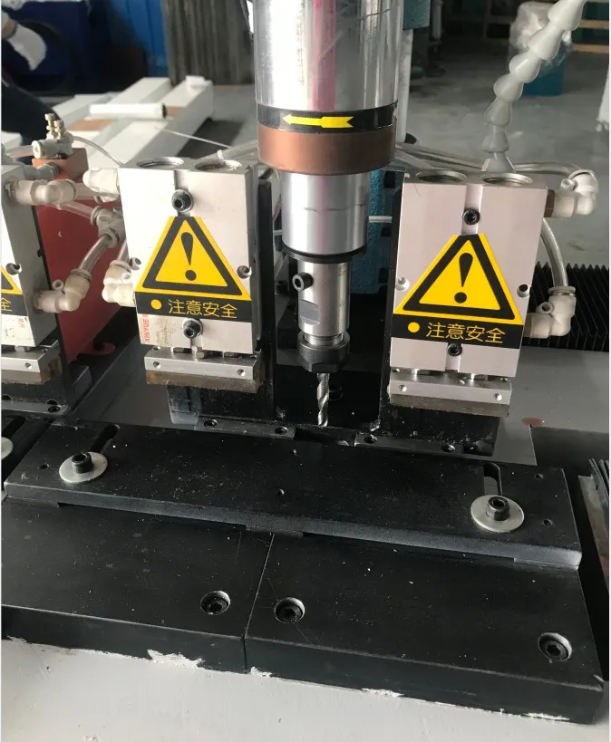 Pv solar panel frame making machine