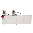 Automatic pv solar aluminum frame punching machine