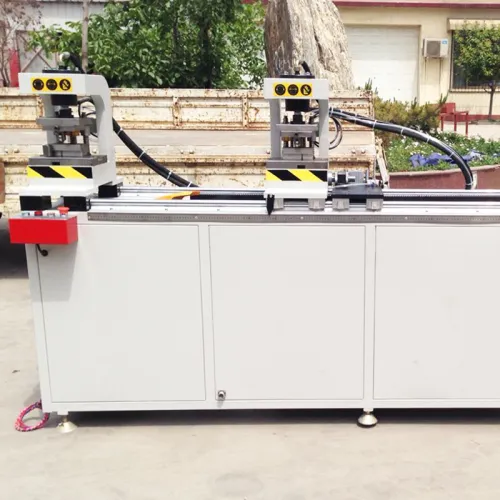 Automatic pv solar aluminum frame punching machine