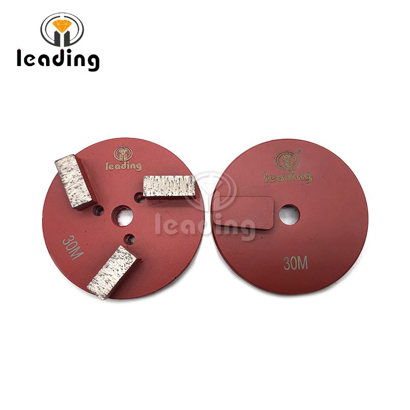 3" TERRCO Rough Grinding Discs With Speed Shift System 3 Segments