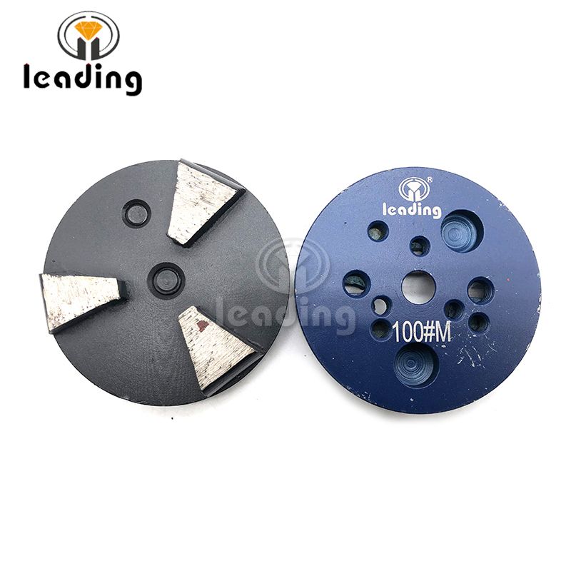 3" TERRCO Rough Grinding Discs With Speed Shift System 3 Segments