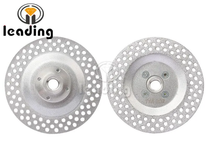 Vacuum Brazed Diamond Cup Wheel With Cooling Holes, Vacuum Braised ...