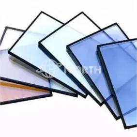 Blue Color Reflective Glass