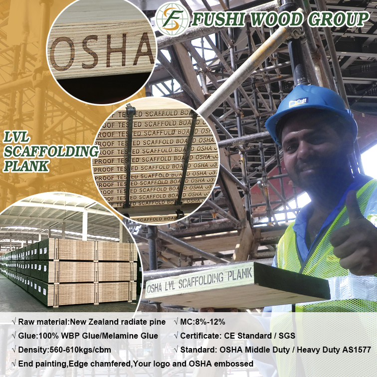 lvl wood scaffold planks
