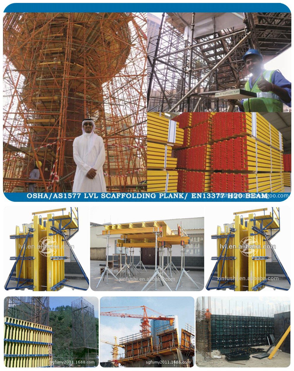 H20 Timber Beams And Plywood