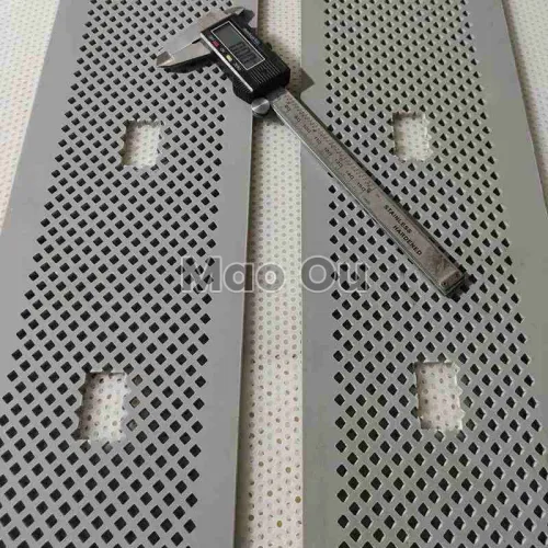 Square Hole Perforated PVC Sheeting