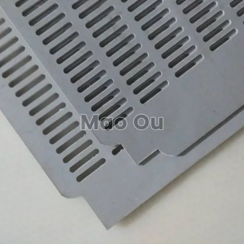 Perforated Slotted Hole PVC and Polypropylene Plastic Sheeting