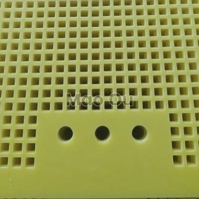 Plastic Sheeting with Perforated Round Holes