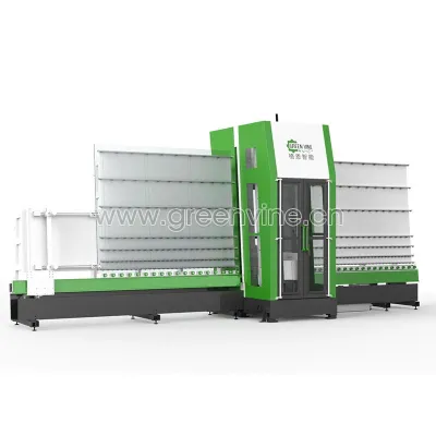 GREEN SKY-B GRREN VINE Vertical Glass Drilling- Milling Machine