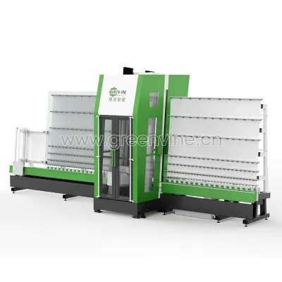 GREEN SKY-B GRREN VINE Vertical Glass Drilling- Milling Machine