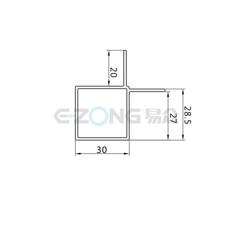 GJ3027A Aluminum profile