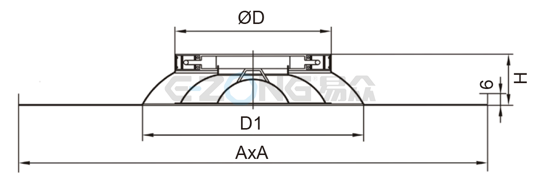 FK028-Round ceiling diffuser