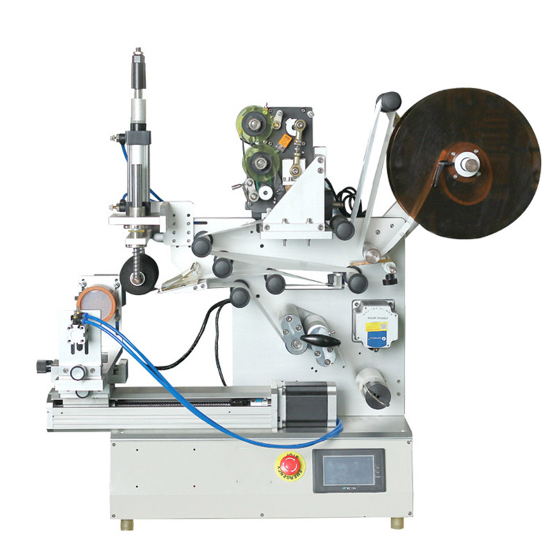 Semi Automatic Roll-On Labeling Machine for Ovals Flats Rounds