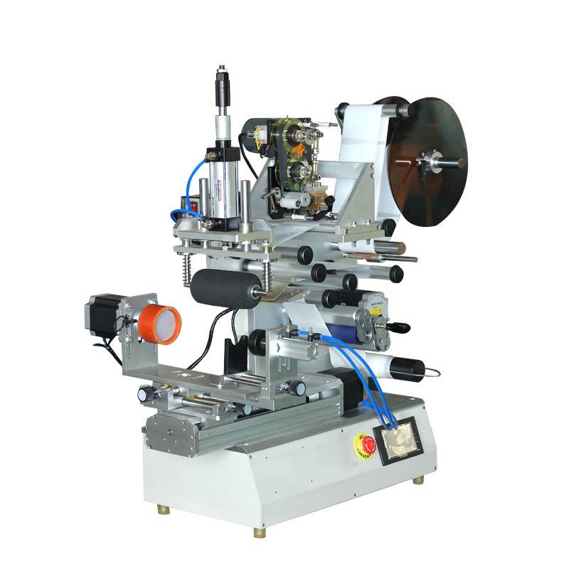 Semi Automatic Roll-On Labeling Machine for Ovals Flats Rounds