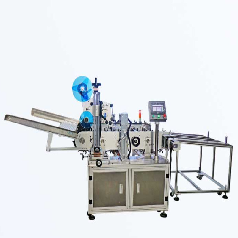 Automatic Labeling Machine for Mop Broom Handles Light Tubes Machine Photos