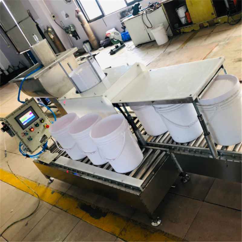 AZONE MACHINERY--Factory for Automatic paint peanut butter pail filling ...